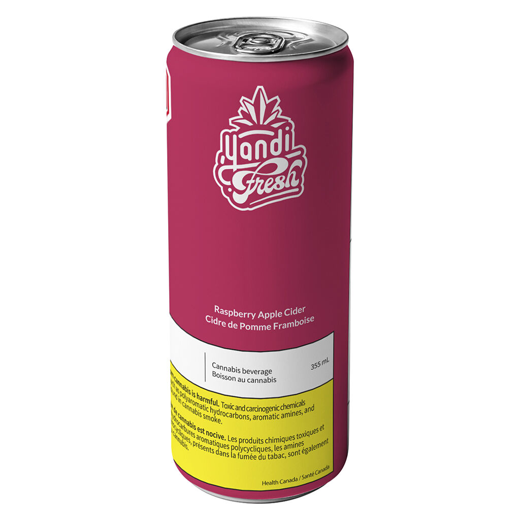 Province Brands - Yandi Fresh THC Infused Raspberry Apple Cider - Blend ...
