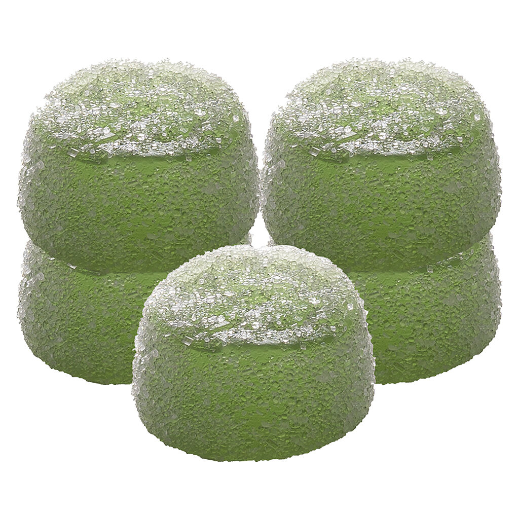 Leisure Club - Live Rosin Gummies Sour Apple - Sativa - 5 Pack | The Nug Co