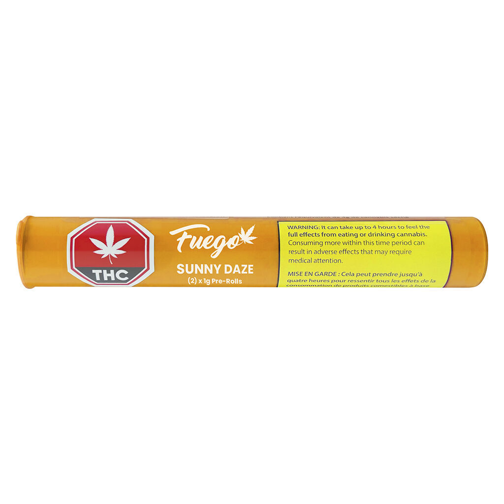 Fuego - Sunny Daze Pre-Roll - Sativa - 2x1g | The Nug Co